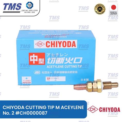 Jual Cutting Tip Tipe M Acetylene Chiyoda Original No1 Jakarta Pusat Trimanunggal