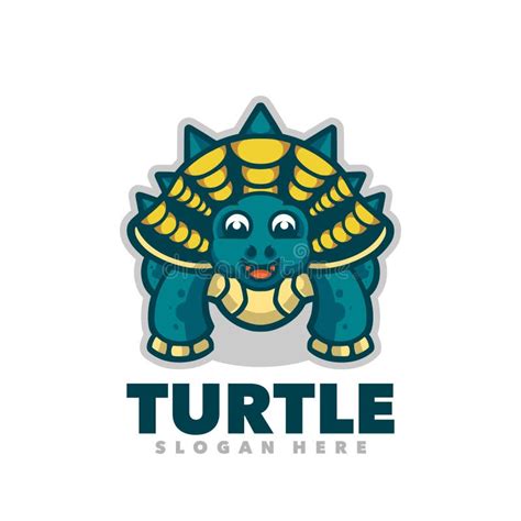Turtle Cartoon Mascot Stock Vector Illustration Of Pattern 286286661