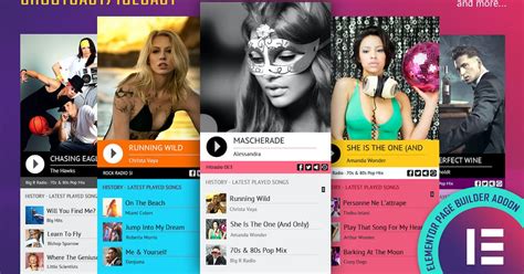 Hero Shoutcast Icecast Radio Player Elementor Wordpress Envato Elements