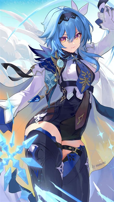 Eula Genshin Impact Drawn By Wumumu Danbooru