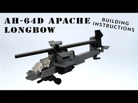 Lego Apache Longbow Helicopter