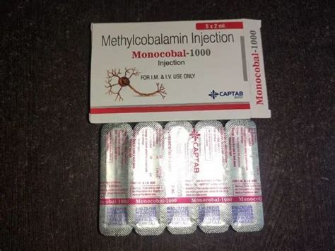Methycobal Injection 1000mg 2 Ml 1000 Mcg At ₹ 500 Piece In Nagpur Id 2852140383197