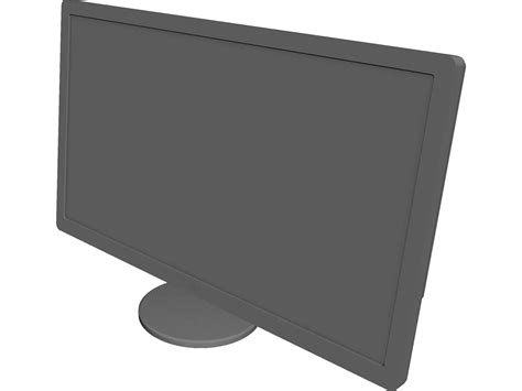 Monitor 27 Inch CAD Model 3DCADBrowser