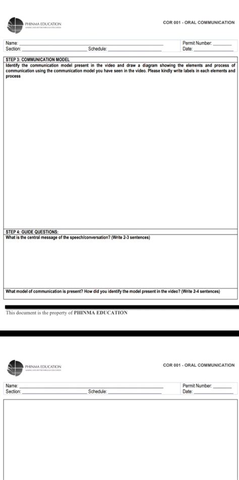 S PHINMA EDUCATION COR 001 ORAL COMMUNICATION StudyX