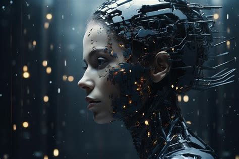 Premium Ai Image Illustrating The Concept Of Existential Duality Generative Ai