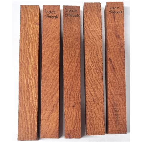 Lace She Oak Hardwood Pen Blanks Pack Of 5 Yandles