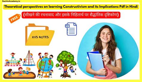 Theoretical Perspectives On Learning Constructivism In Hindi