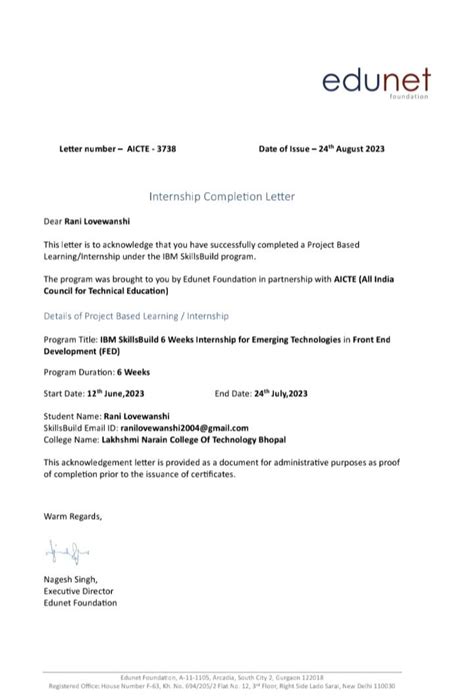 Rani Lovewanshi On Linkedin Edunetfoundation Ibmcertification