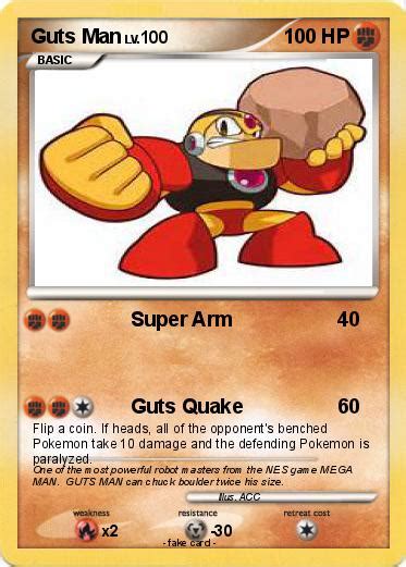 Pokémon Guts Man 9 9 Super Arm My Pokemon Card