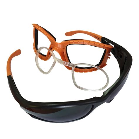 Pinnacle Safety Glasses Spoggle Dual Arm Pieces Grey