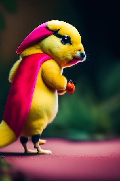 Premium Photo A Colorful Mouse On A Colorful Background