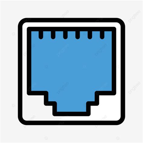 Ethernet Connector Technology Rj45 Vector Connector Technology Rj45