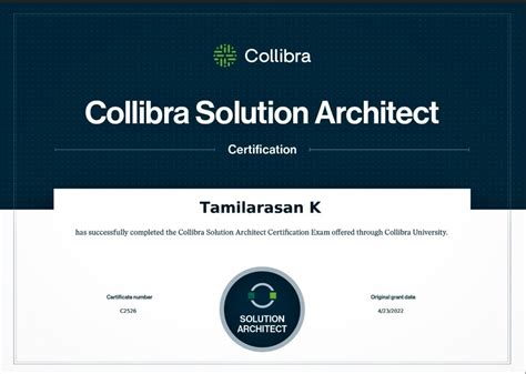 tamilarasan k on linkedin that was a complete knowledge of collibra glad to certified