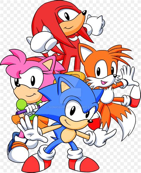 Deviantart Sonic Classic Collection Fan Art Png 1024x1253px Art
