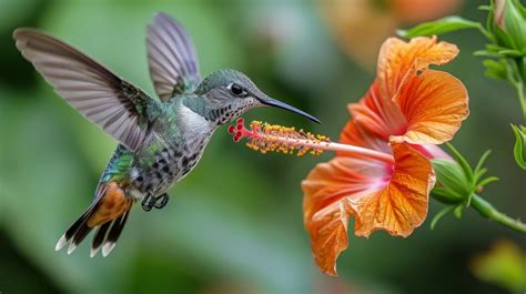 Free Photo Photorealistic View Of Beautiful Hummingbird In Its