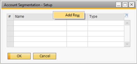 account segmentation setup not allowing to edit sap community
