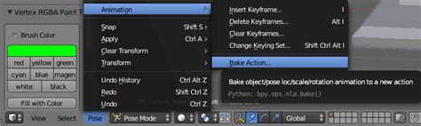 How Do You Bake Constraints Into A Blender Armature For Use In Unity Questions Answers