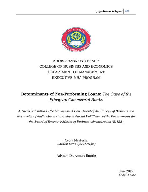 271055132 Jimma University Research Proposal Pdf Addis Ababa