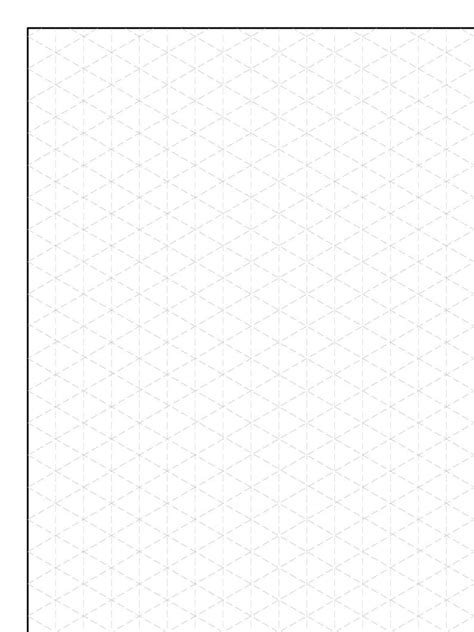6 Printable Pdf Files Isometric Drafting Drawing Etsy