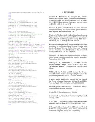 Sound Source Localization With Microphone Arrays PDF Digital Audio Computer Software And