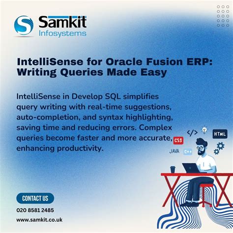 Samkit Infosystems On Linkedin Intellisense Sqlquerywriting