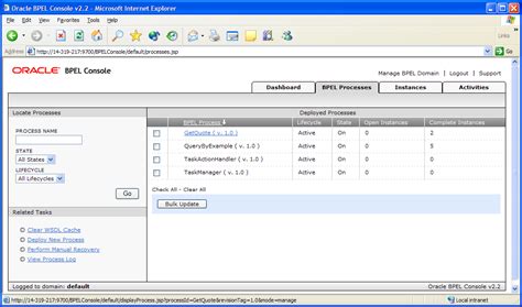 Publishing Plsql Services As Webservice Using Oracle Bpel