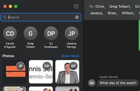 macos ventura messages search macrumors forums