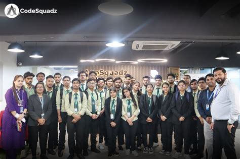Codesquadz On Linkedin Industrialvisit Campusvisit Opportunity