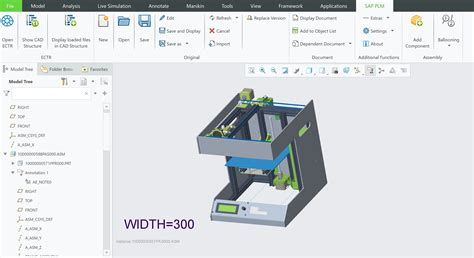 Riess Engineering Sap Engineering Control Center Interface To Ptc Creo
