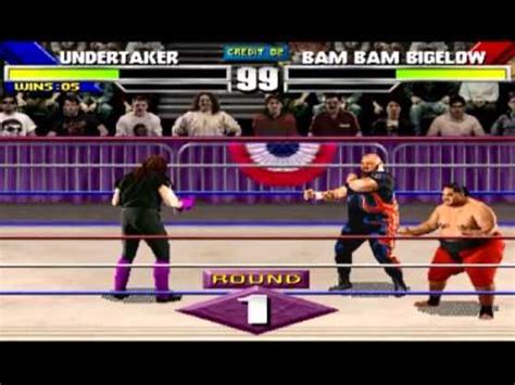 Acwwf Wrestlemania The Arcade Game The Undertaker Youtube