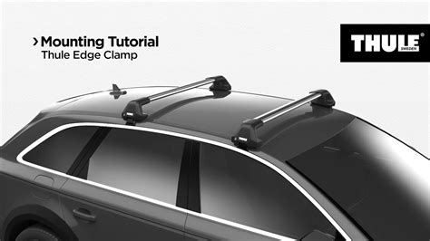 Thule WingBar Edge Roof Bars Mounting Tutorial DriveDen YouTube