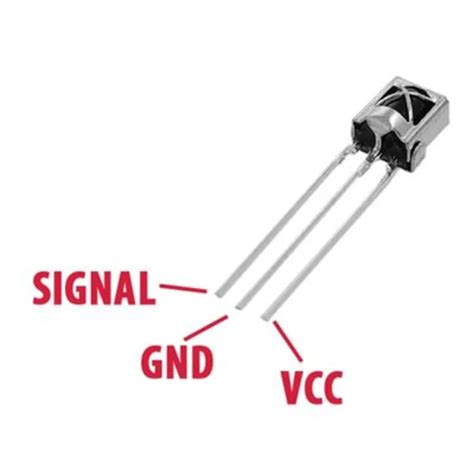 Arduino Ir Receiver 3 Pin 38khz Receiver Daraz Pk