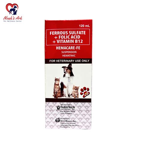 Hemacare Fe Suspension 120ml Noahs Ark Pwc