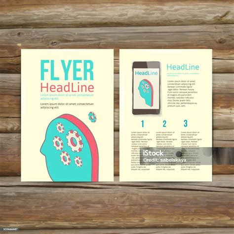 추상적임 브로셔 고객 디자인식 휴머니즘 헤드 기어 0명에 대한 스톡 벡터 아트 및 기타 이미지 0명 2015년 교육 Istock