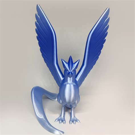 Articuno 3d Printed Model Etsy
