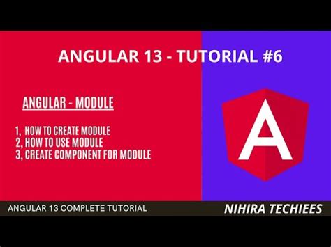 Modules In Angular How To Create Component For Module Angular Tutorial YouTube