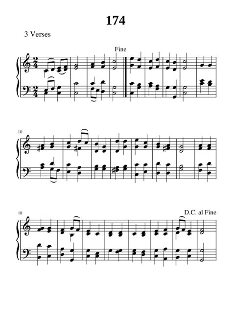 174 Look Forward Sheet Music For Piano Solo Easy