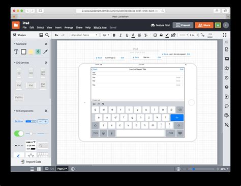 Ui Component Does Not Snap To Master Pages Element Ipad Template Community