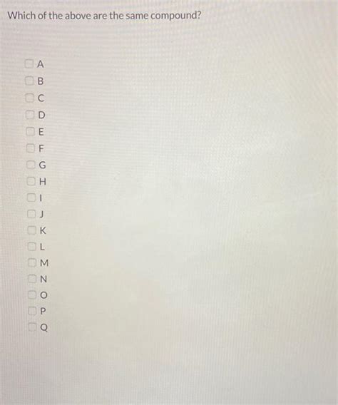 Solved Consider The Following Pairs Of Structures And Chegg