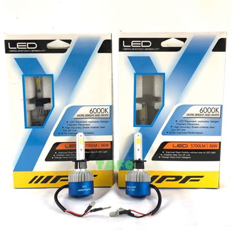 Jual BOHLAM MOBIL LED H1 LAMPU MOBIL LED H1 IPF PUTIH 6000K LAMPU DEPAN