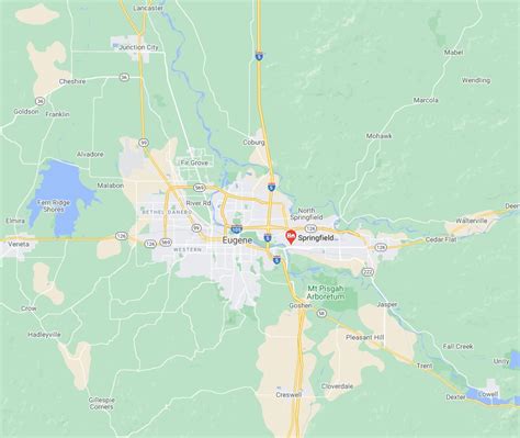 Eugene Map