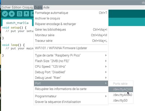 Alain Antone Utiliser Raspberry Pi Pico Avec Lide Arduino Sur Pi