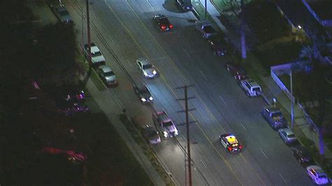 Police Chase Suspect Arrested After High Speed Pursuit In Mustang