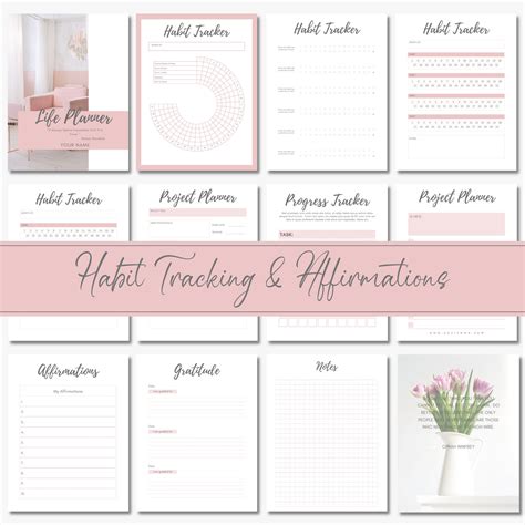 Editable Adhd Planner Template Printable Adhd Journal Digital Adhd
