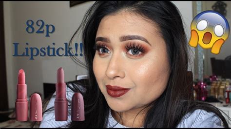 Miss Rose Matte Lipstick Review And Swatches