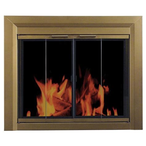 pleasant hearth carrington medium glass fireplace doors ct 3221 the