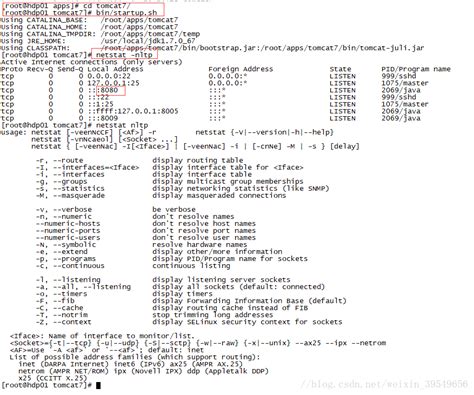 查看linux正在监听端口命令 netstat nltp linux查看端口监听netstat nltp csdn博客