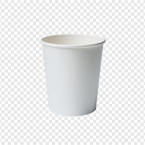 깨 한 바탕 에 고립 된 평평 한 종이 컵 의 전문적 인 사진 프리미엄 Psd 파일