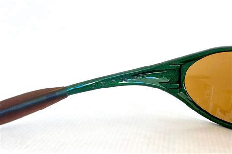 Reserved For Alex 1997 Oakley New Eye Jacket™ Joker Gold Iridium Vintage Sunglasses Full