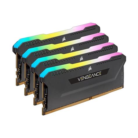 Ram Corsair Dimm 128 Gb Ddr4 3200 4x 32 Gb Rgb črna Enaa